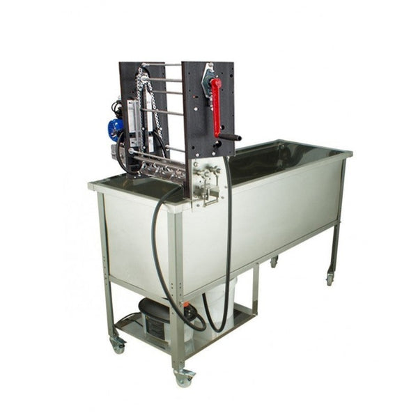 Lyson Uncapping Machine with Manual Feeder – Worker and Hive Bee Supply