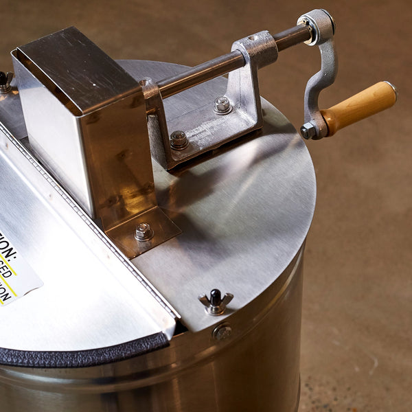 Junior Bench Hand Extractor (2 frame manual) – Worker and Hive Bee Supply