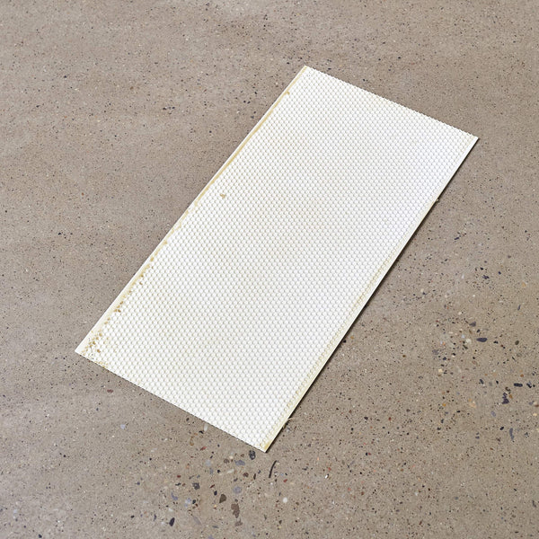 Pierco 9" (Deep) White Plastic Foundation – Worker and Hive Bee Supply